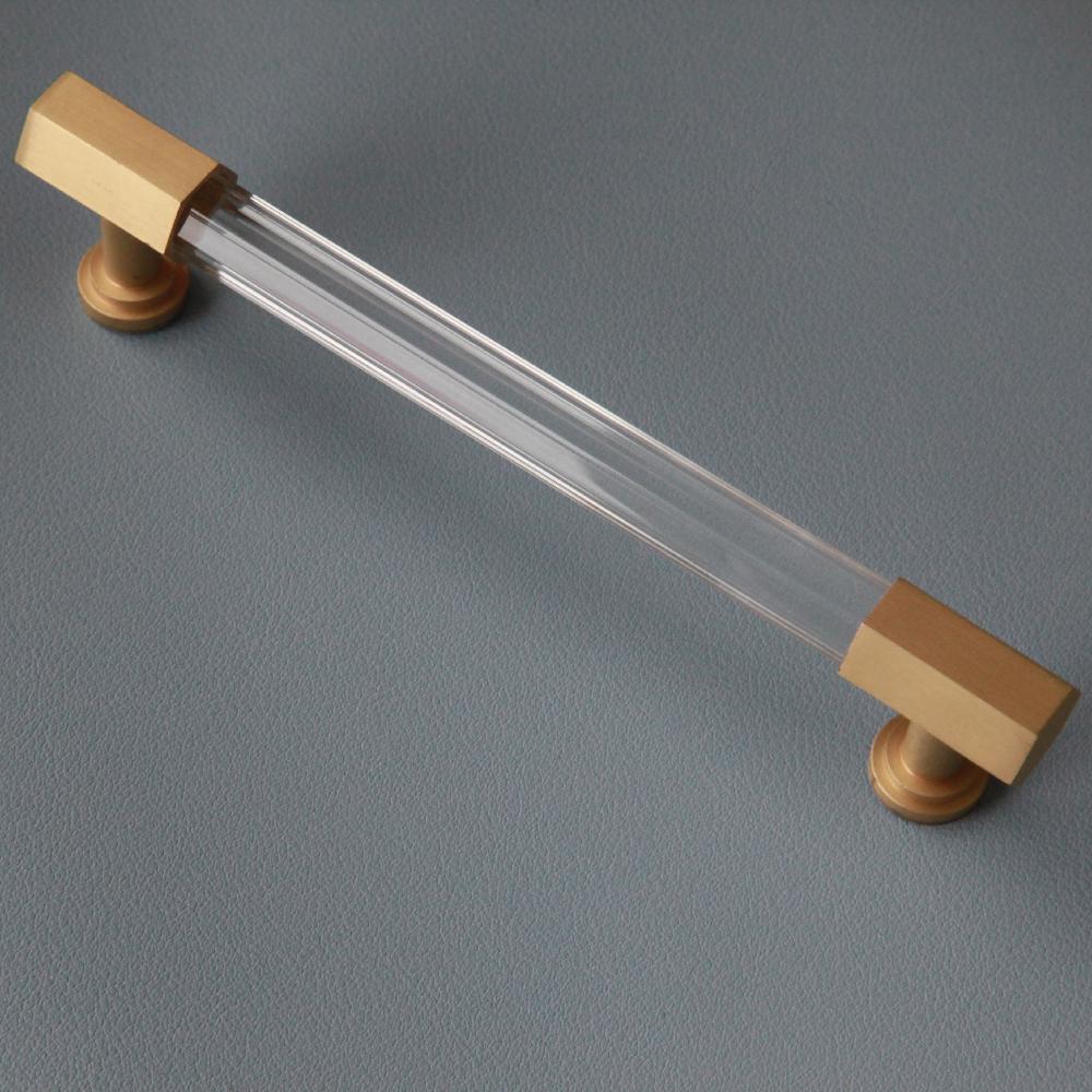 Acrylic cabinet handle
