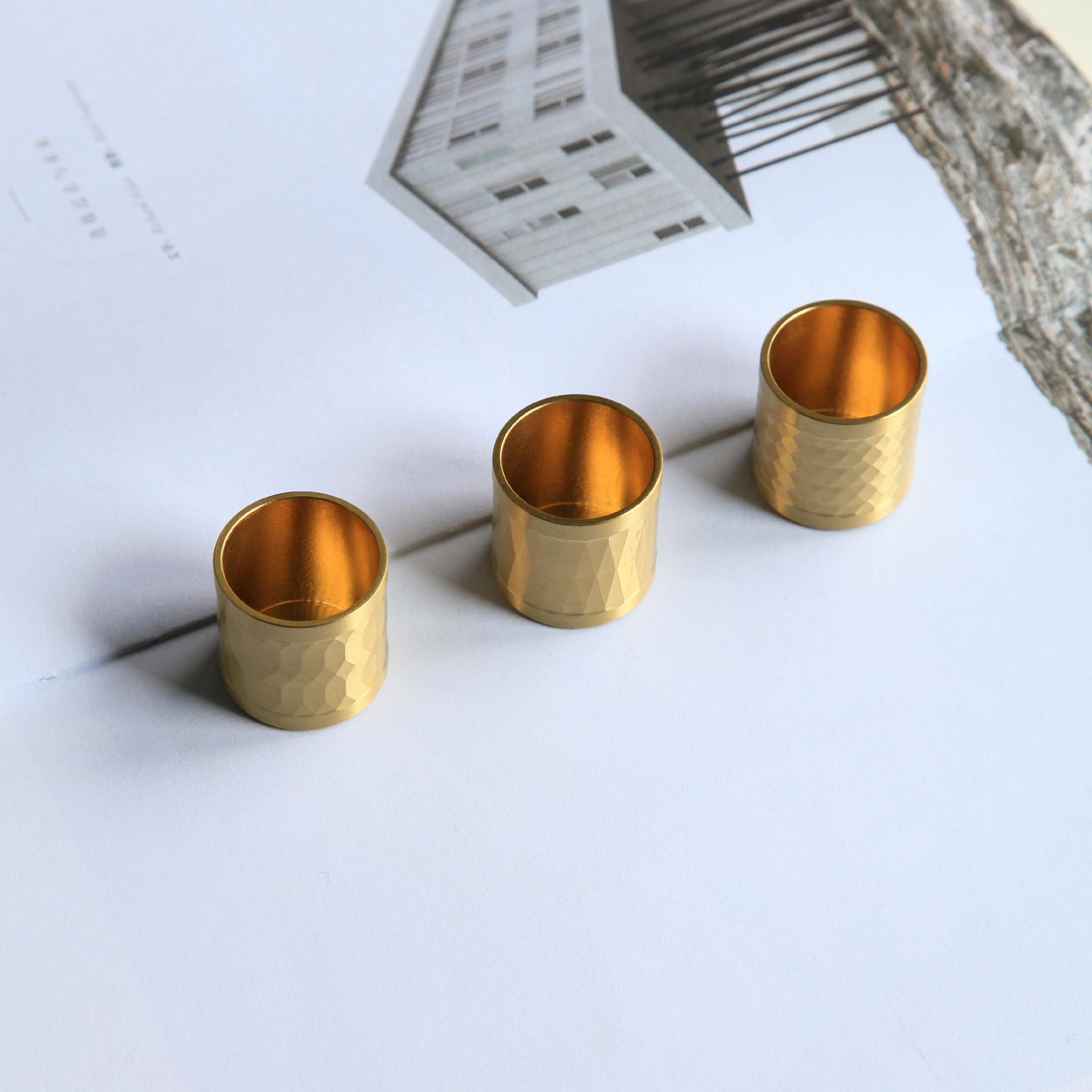 Solid Brass Candle Holder Metal Taper Candlestick Holders, Decorative ...